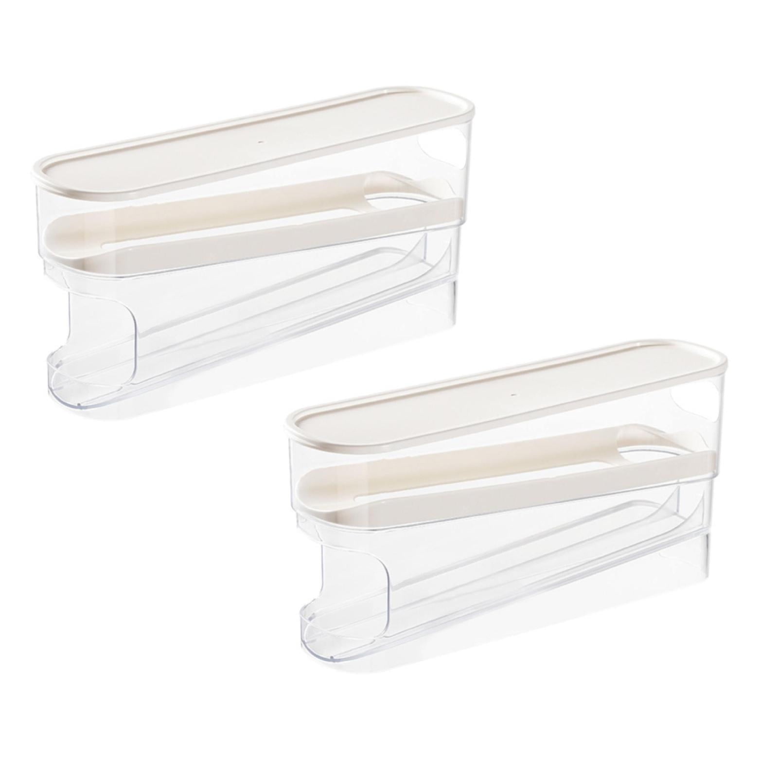 Shoe Rack For Closet Automatic Rolling Refrigerator Egg Storage Box ...