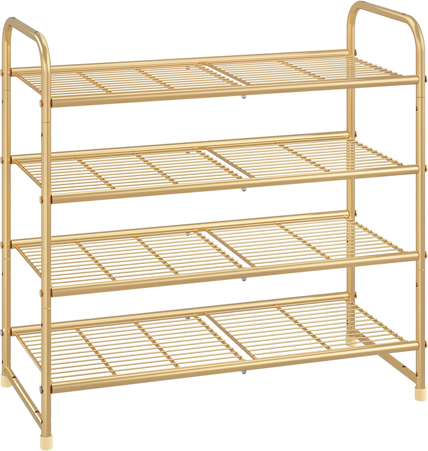 Shoe Rack Holds 60 Pairs 12 Tier Shoe Organizer Heavy Duty Large Metal ...