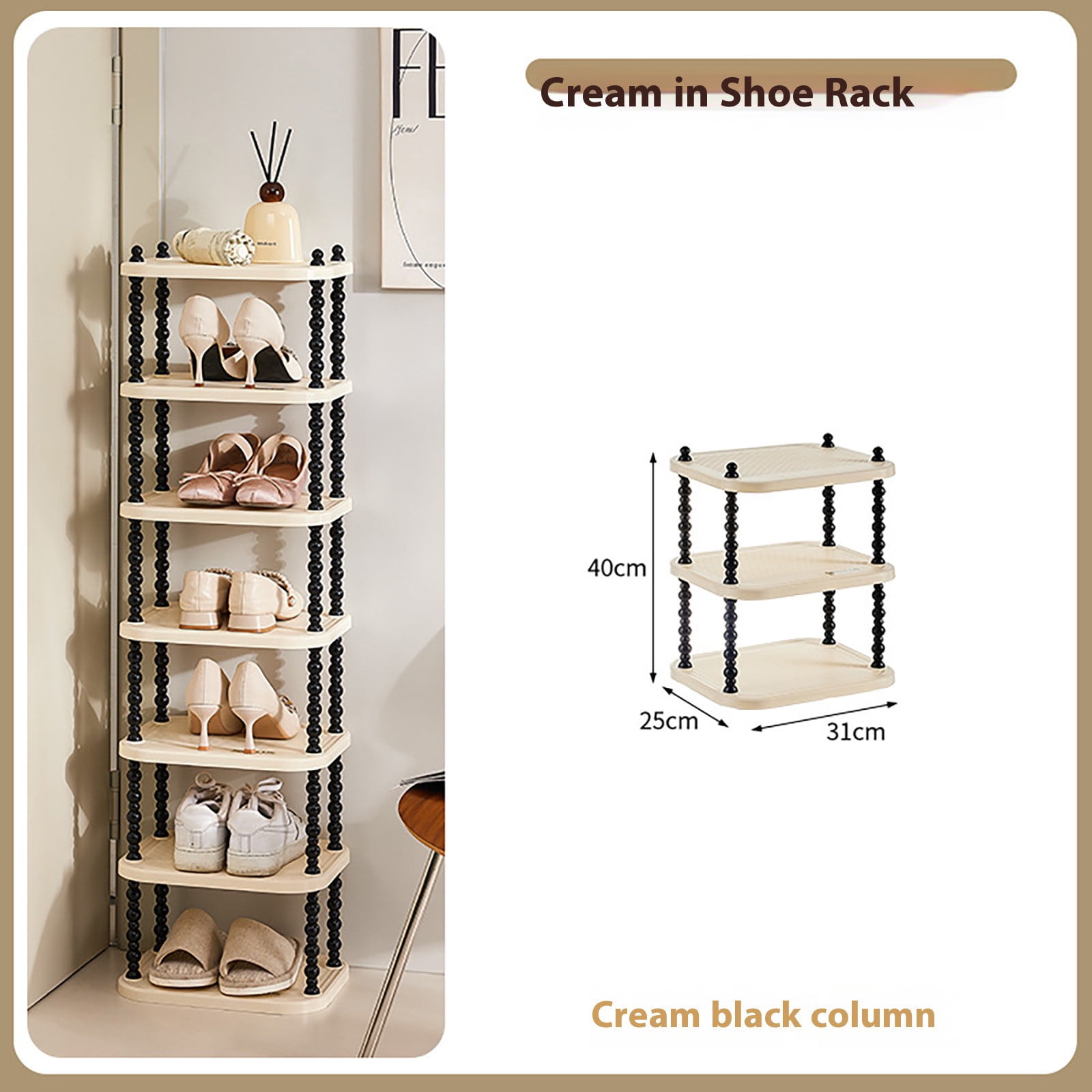 Shoe Rack Household Entrance Small Shoe Rack Multi-layer Space Saving ...