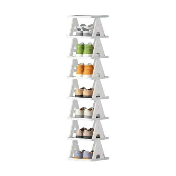 Shoe Rack, Kadlawus Shoe Rack, Multilayer Folding Stackable Organizer ...