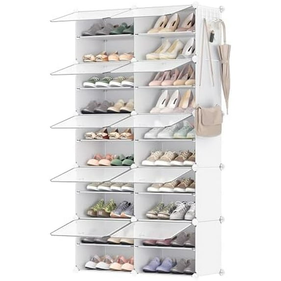 Shoe Rack Organizer, 10-Tier Shoe Storage Cabinet for Closet and ...