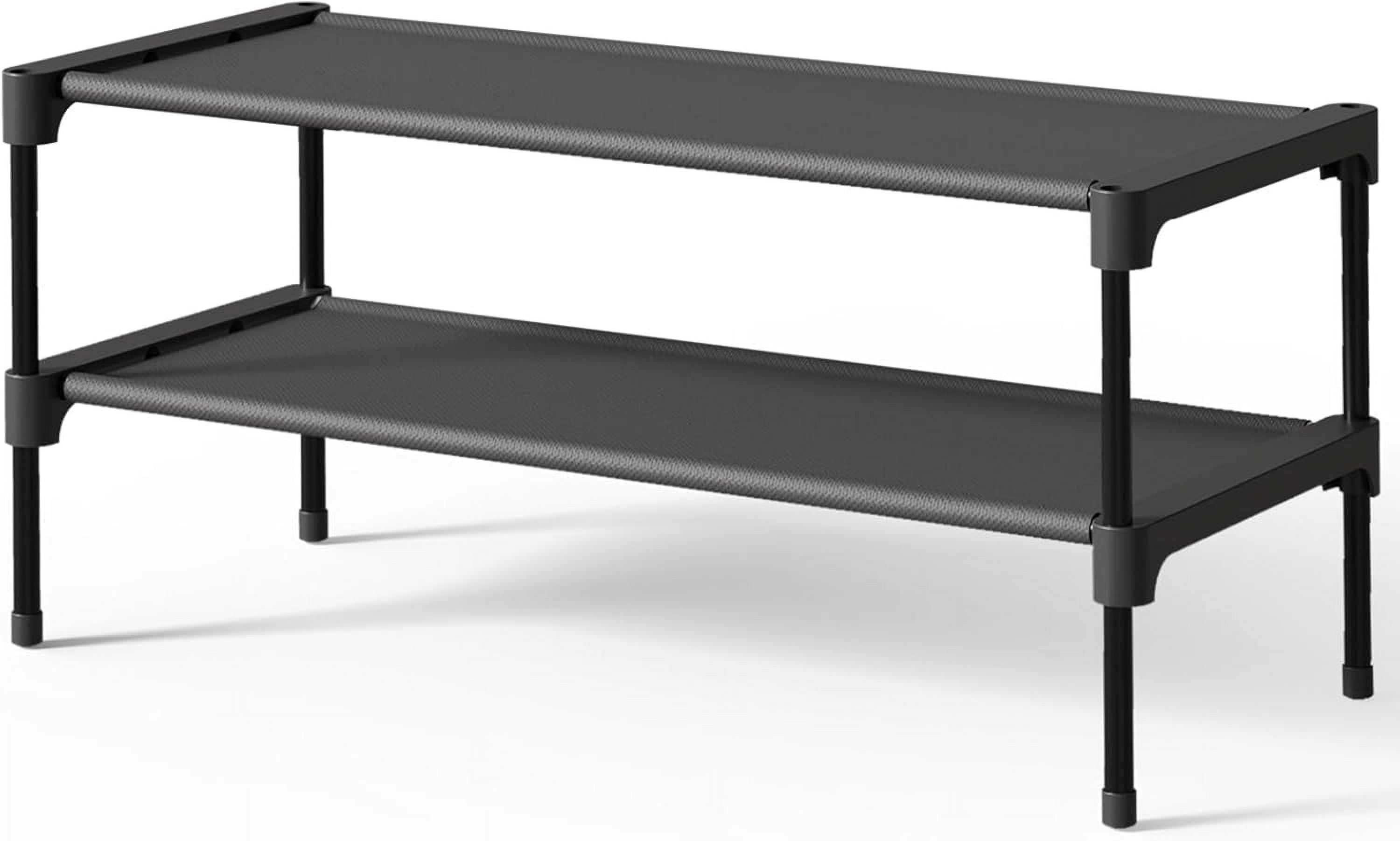 Shoe Rack - Premium Non-Woven Shoe Rack Shelf, Shoe Organizer for ...