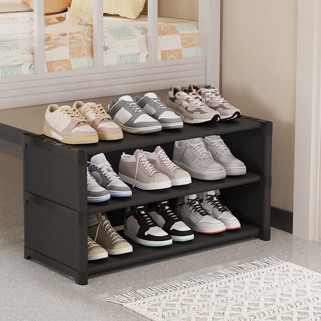 Shoe Rack Simples Multi Layer Dusts Proof Shoe Cabinet Under The Table ...