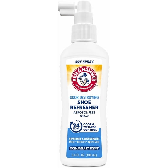 Shoe Refresher Spray, Odor Eliminator for Sneakers, 24 Odor & Wetness ...