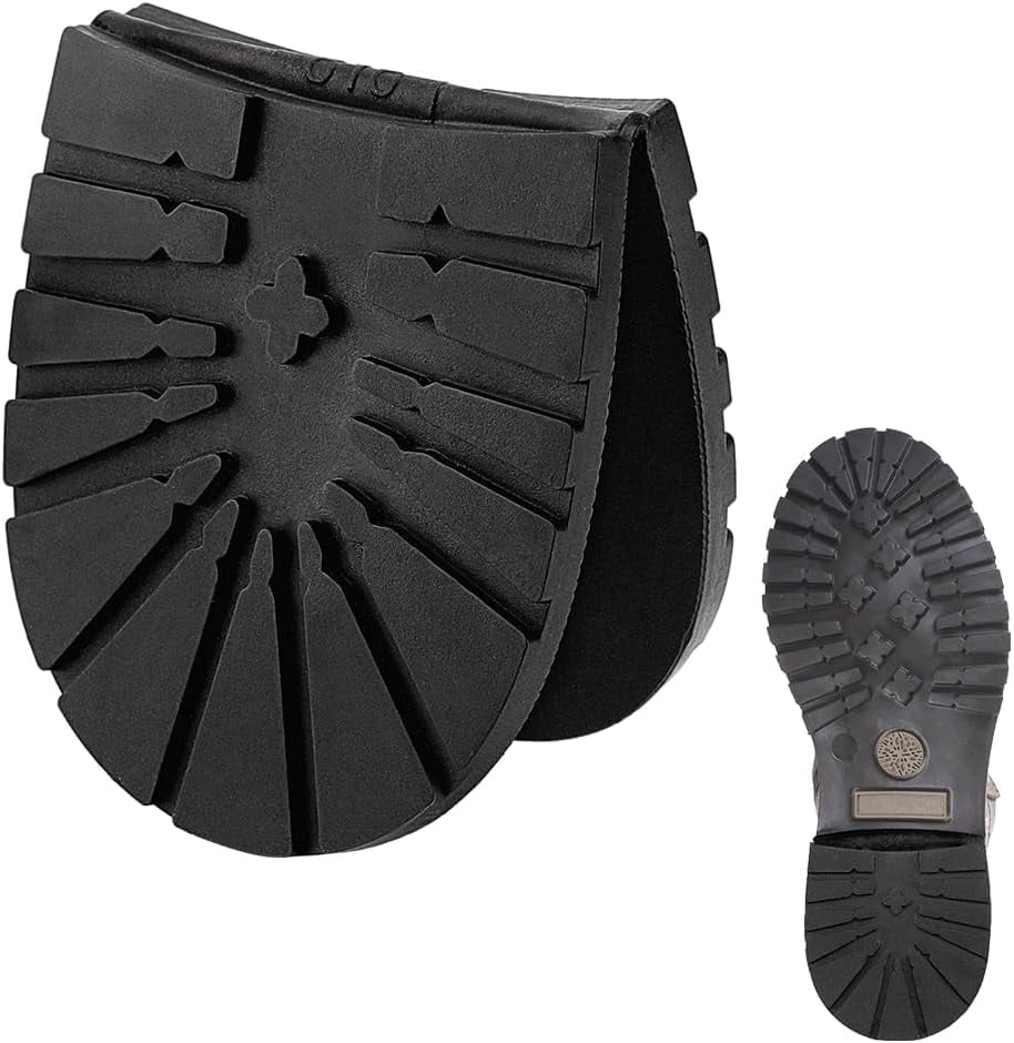 Shoe Replacement Rubber Out Sole Durable Rubber Half Sole Repair Sole ...