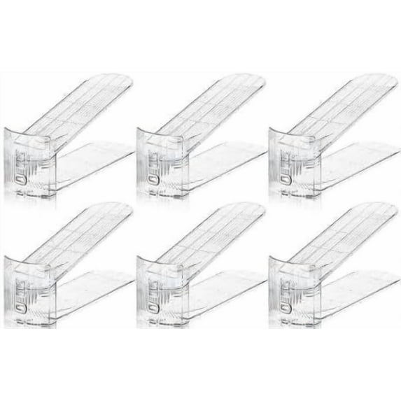 Shoe Slot Organizer,Double Tier Adjustable Shoe Rack,Space Saving ...