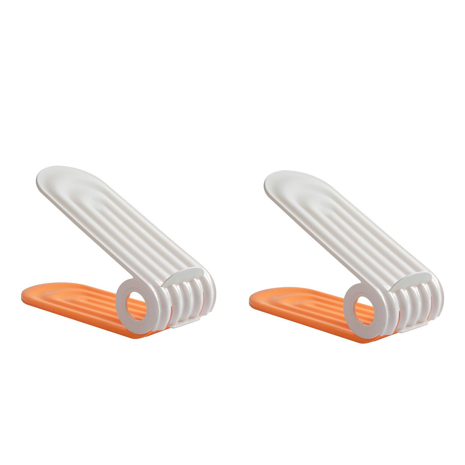 Shoe Slots Organizer 2 Pack, Shoe Stackers for a Pair of Shoes ...