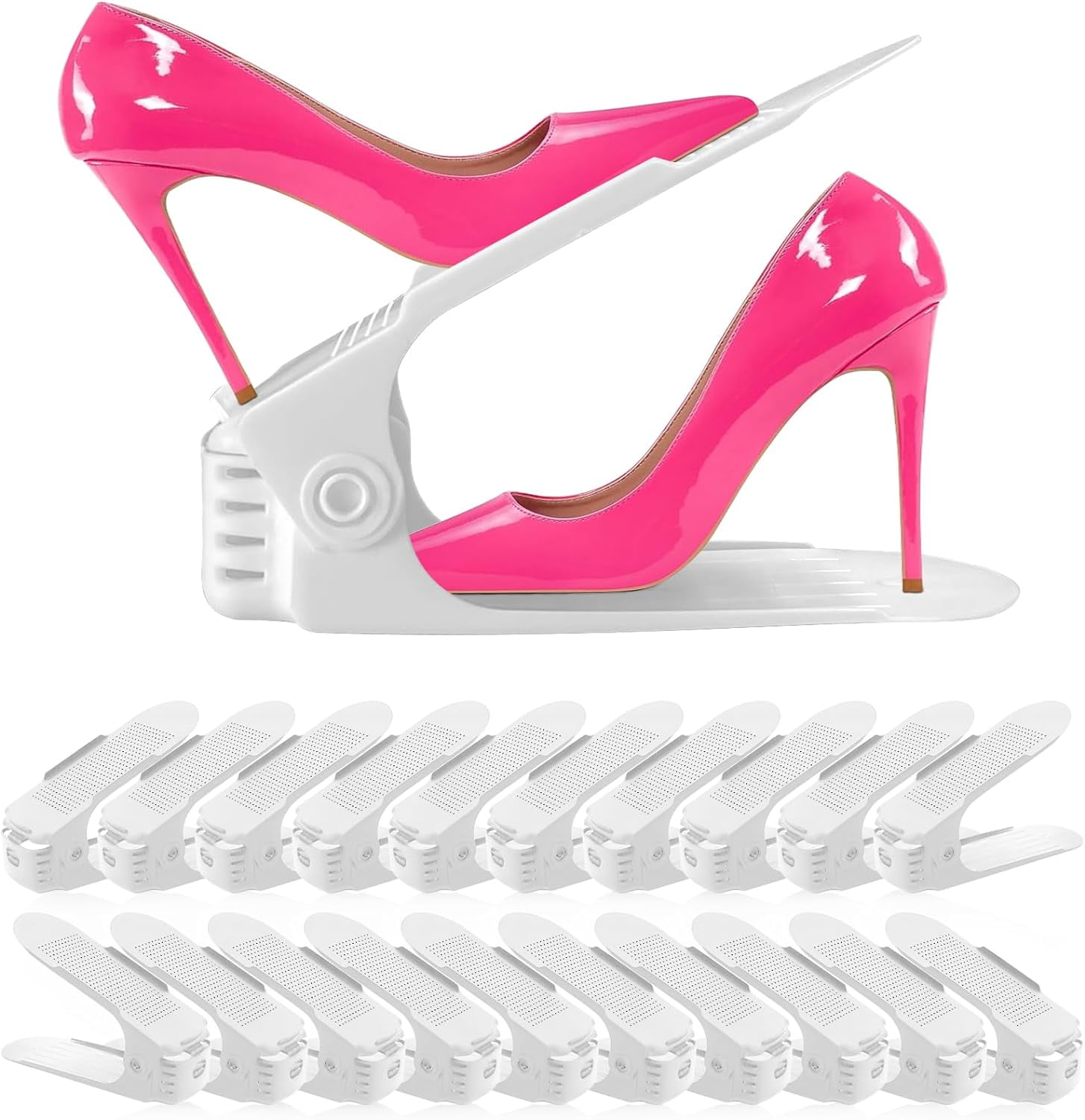 Shoe Slots Organizer 36 Pack - Shoe Organizer Space Saver 50% ...