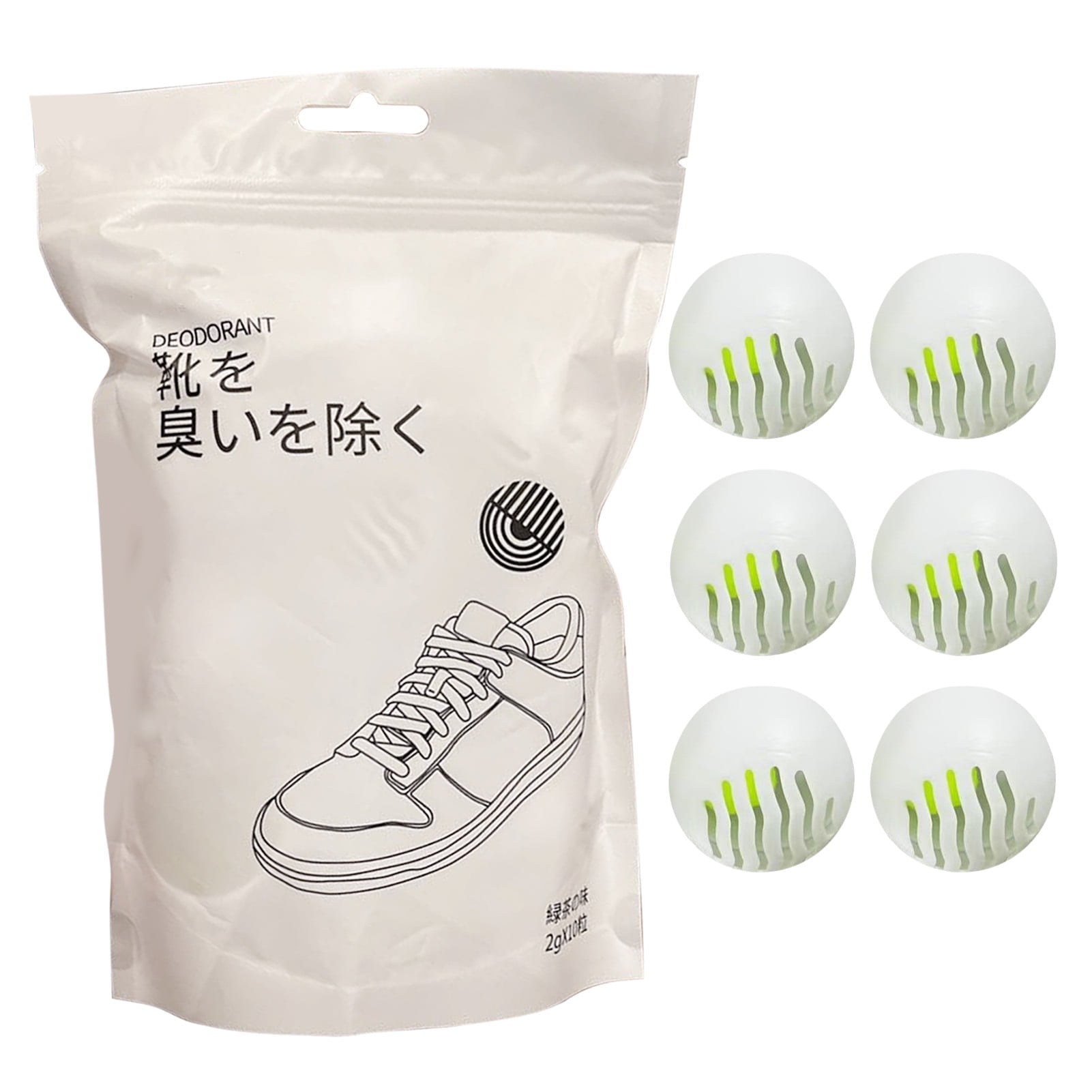 Shoe Smell Balls, 6pcs Odor Balls Freshener Portable Sneaker Ball ...