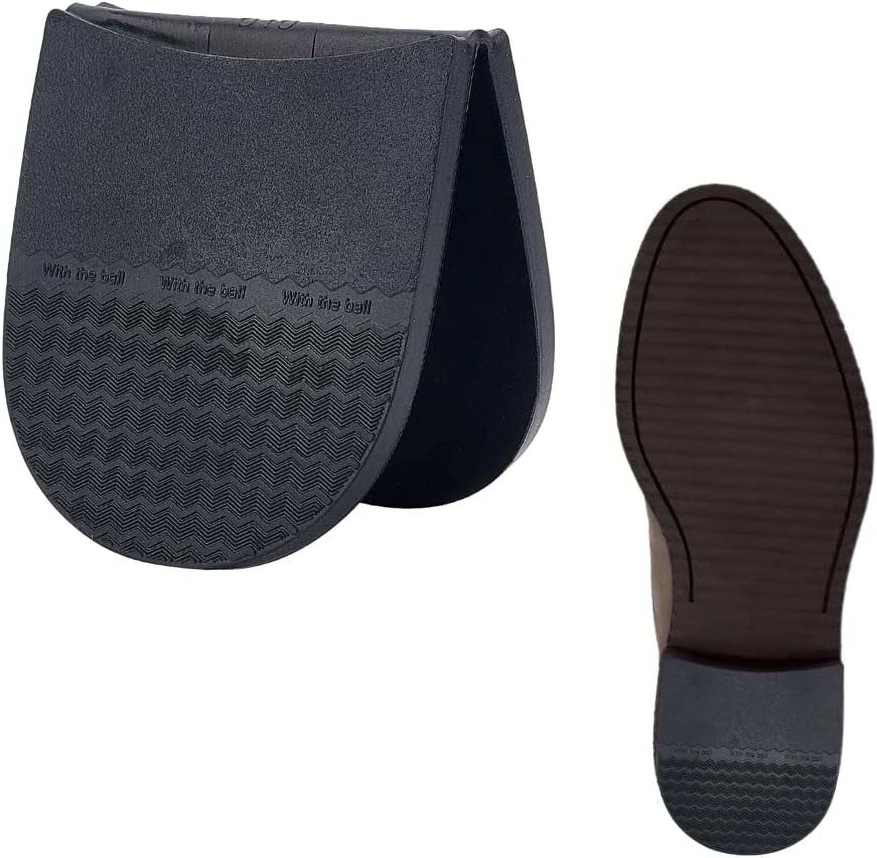 Shoe Sole Repair Rubber Soling Sheet Shoes Heels Boots Replacements Non ...