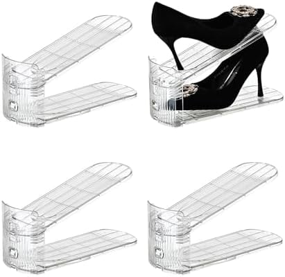 Shoe Stacker Shoe Rack Organizer for Closet Space Saver Storage Shoe ...