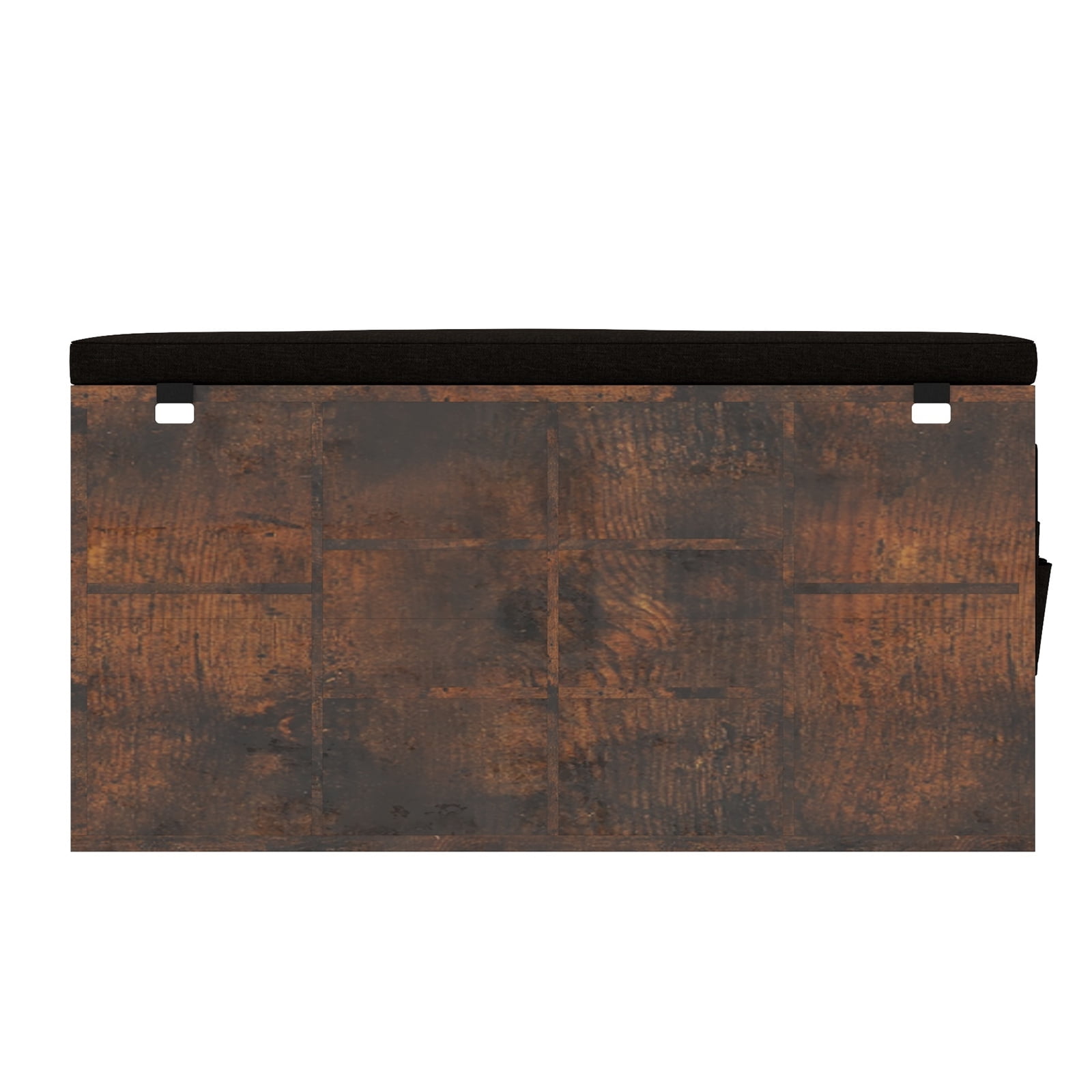 Shoe Storage Bench, 10 Cubbies Shoe Bench with Cushion and Side Pocket ...