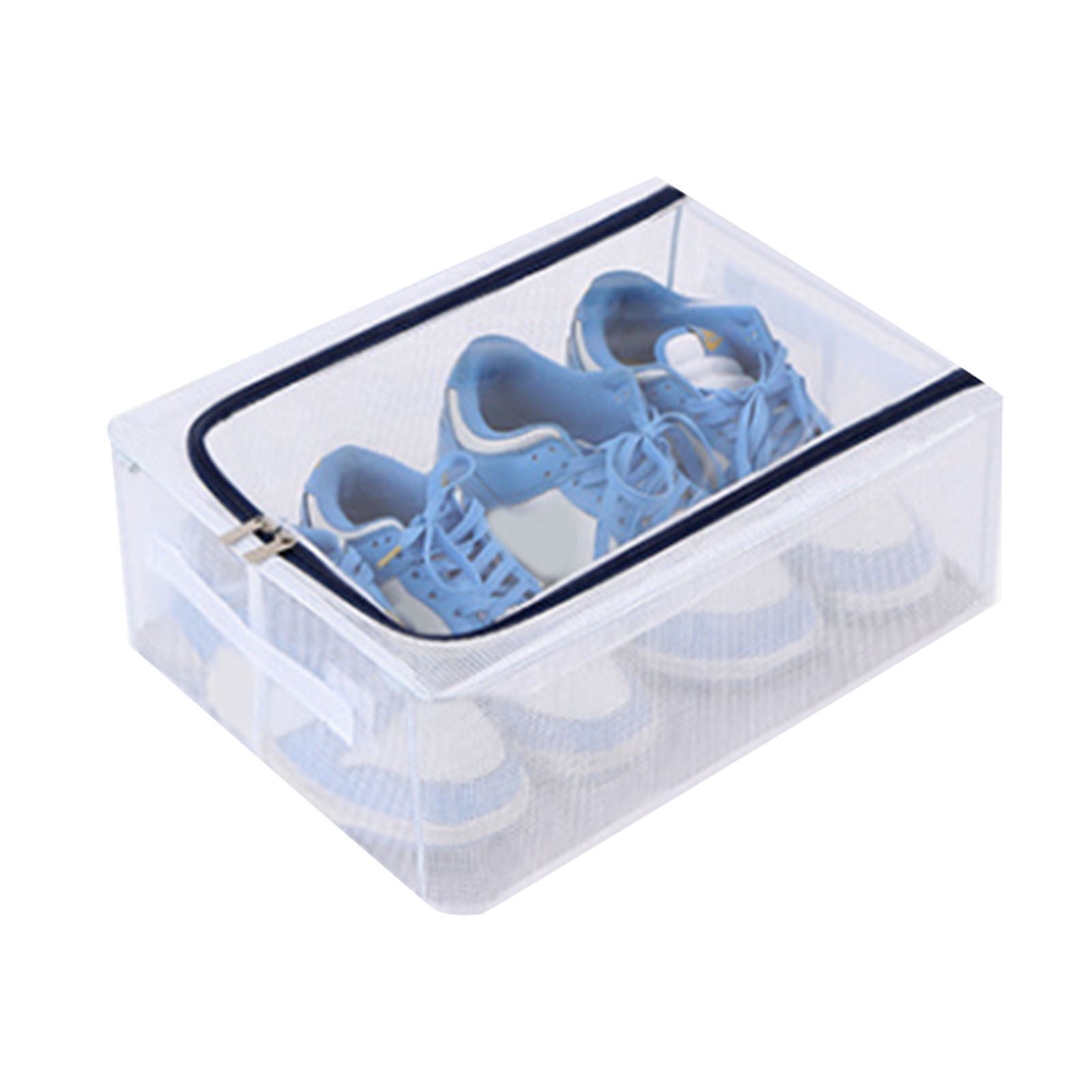 Shoe Storage Box Installation Bed Bottom Shoe Box Transparent PVC ...