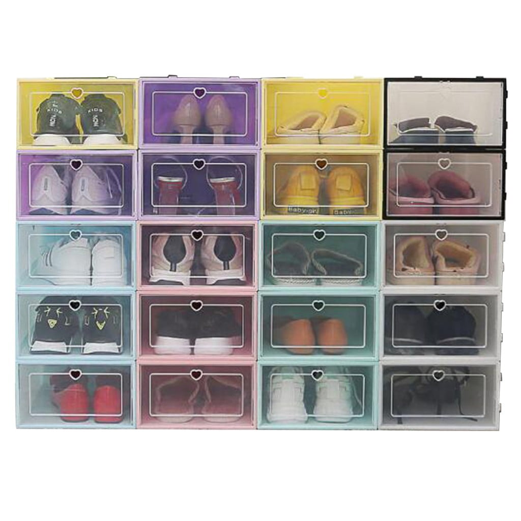 Shoe Storage Box, Shoe Rack, Shoe Organizer for Closet, Shoe Storage ...