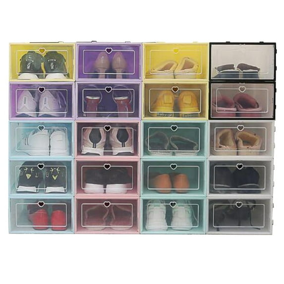 Shoe Storage Box, Shoe Rack, Shoe Organizer for Closet, Shoe Storage ...