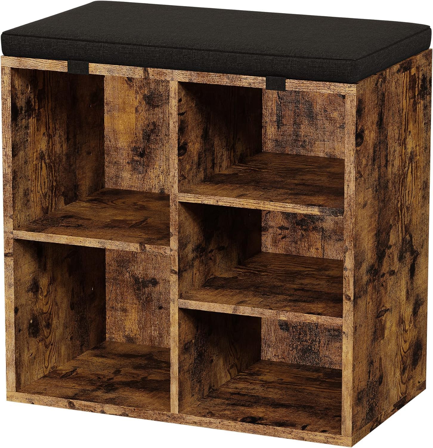 Shoe Storage with Cushion for Entryway, 20" Storage Rack with Padded ...