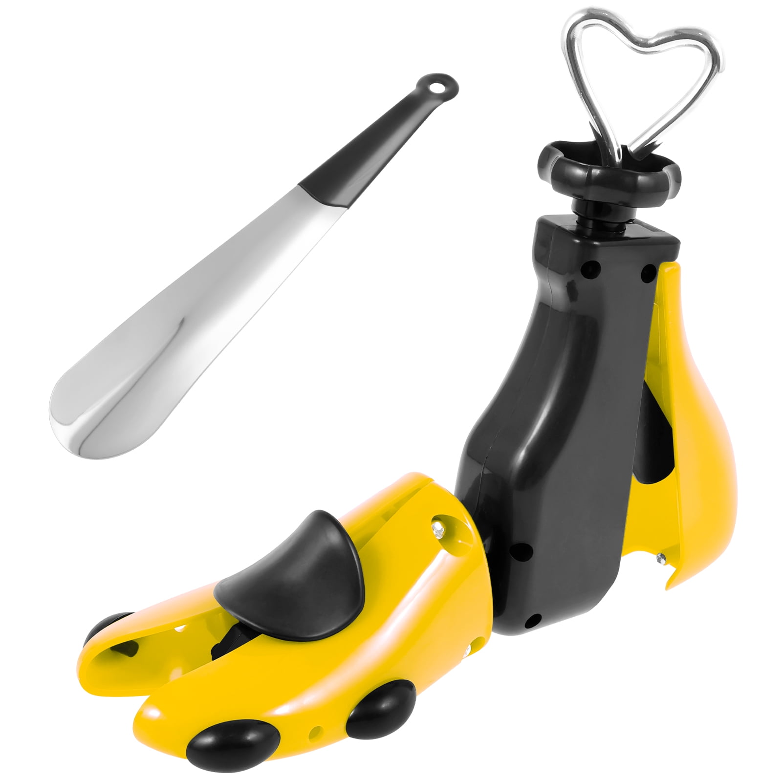 Shoe Stretcher Adjustable Boot Stretcher with Shoe Horn Universal Shoe ...