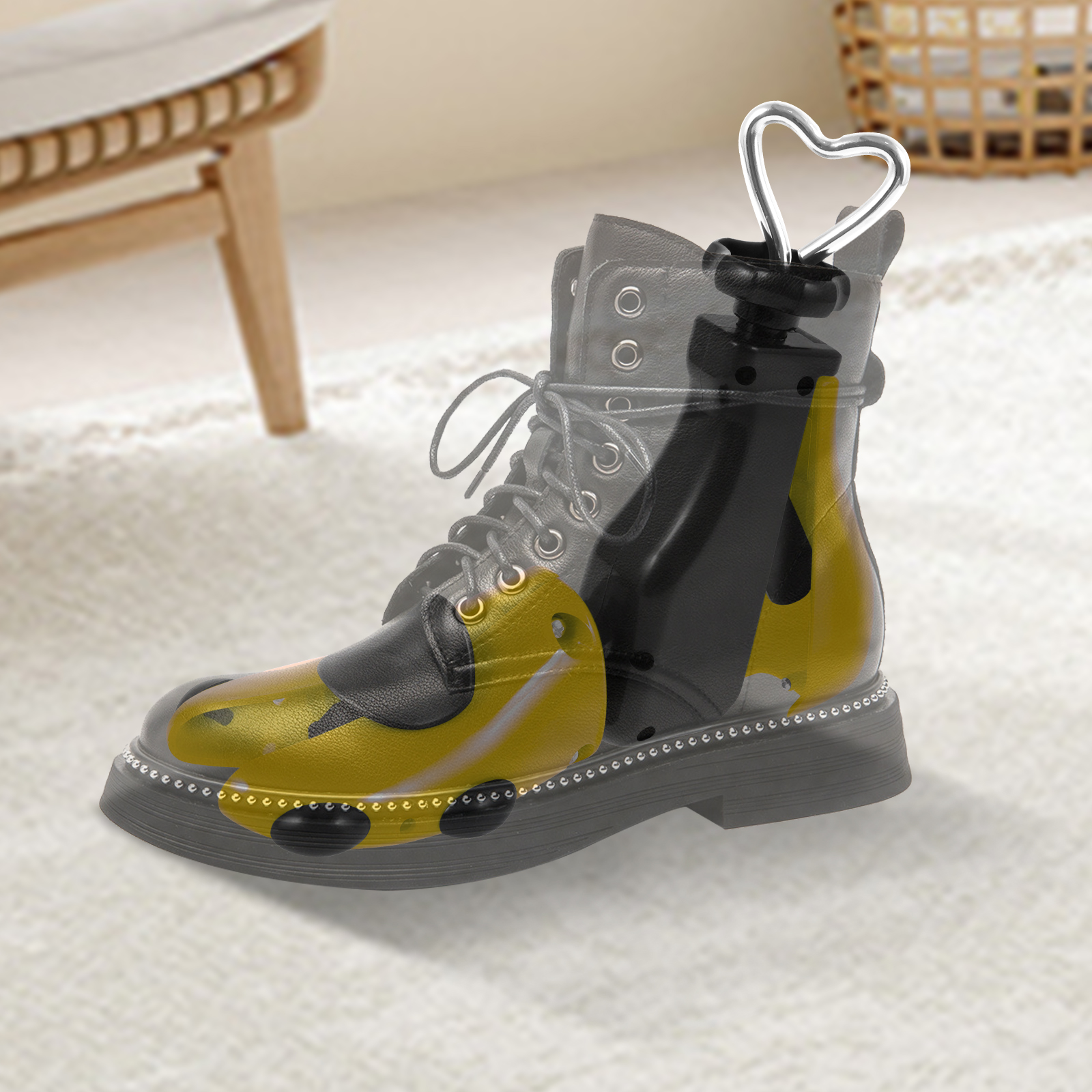 Shoe Stretcher Adjustable Boot Stretcher with Shoe Horn Universal Shoe ...