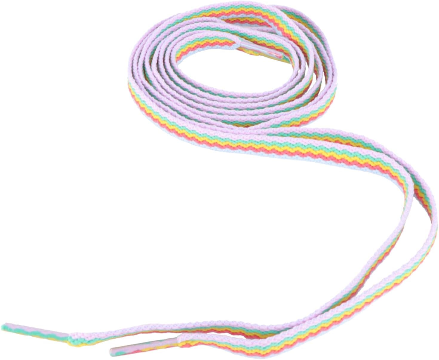 Shoe Tie for Sneakers 1 Pair of 3d Rainbow Shoelace and Strong Shoe ...