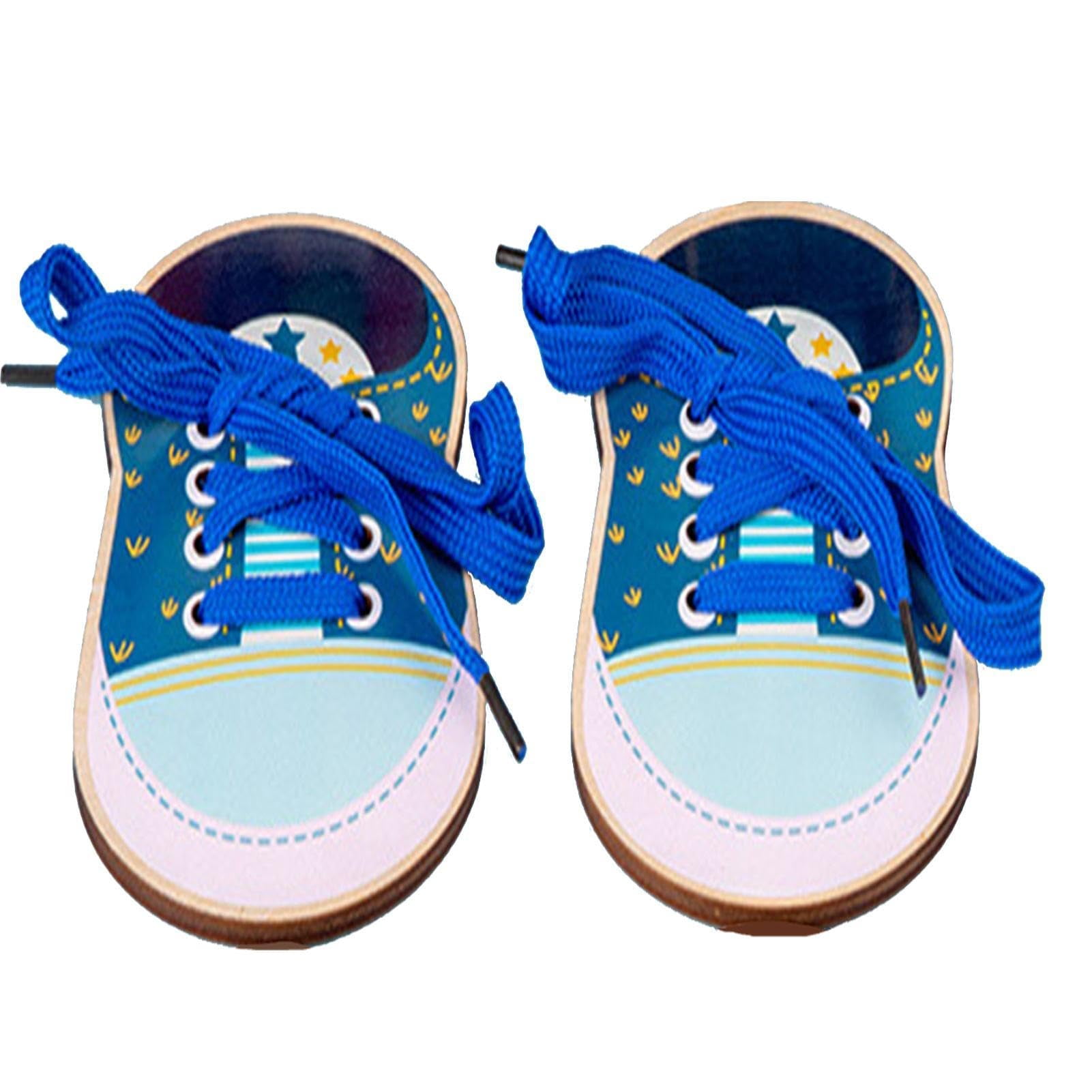 Shoe Tying Board,Shoes Lacing Toy for - Learn to Tie Shoelaces Toys ...