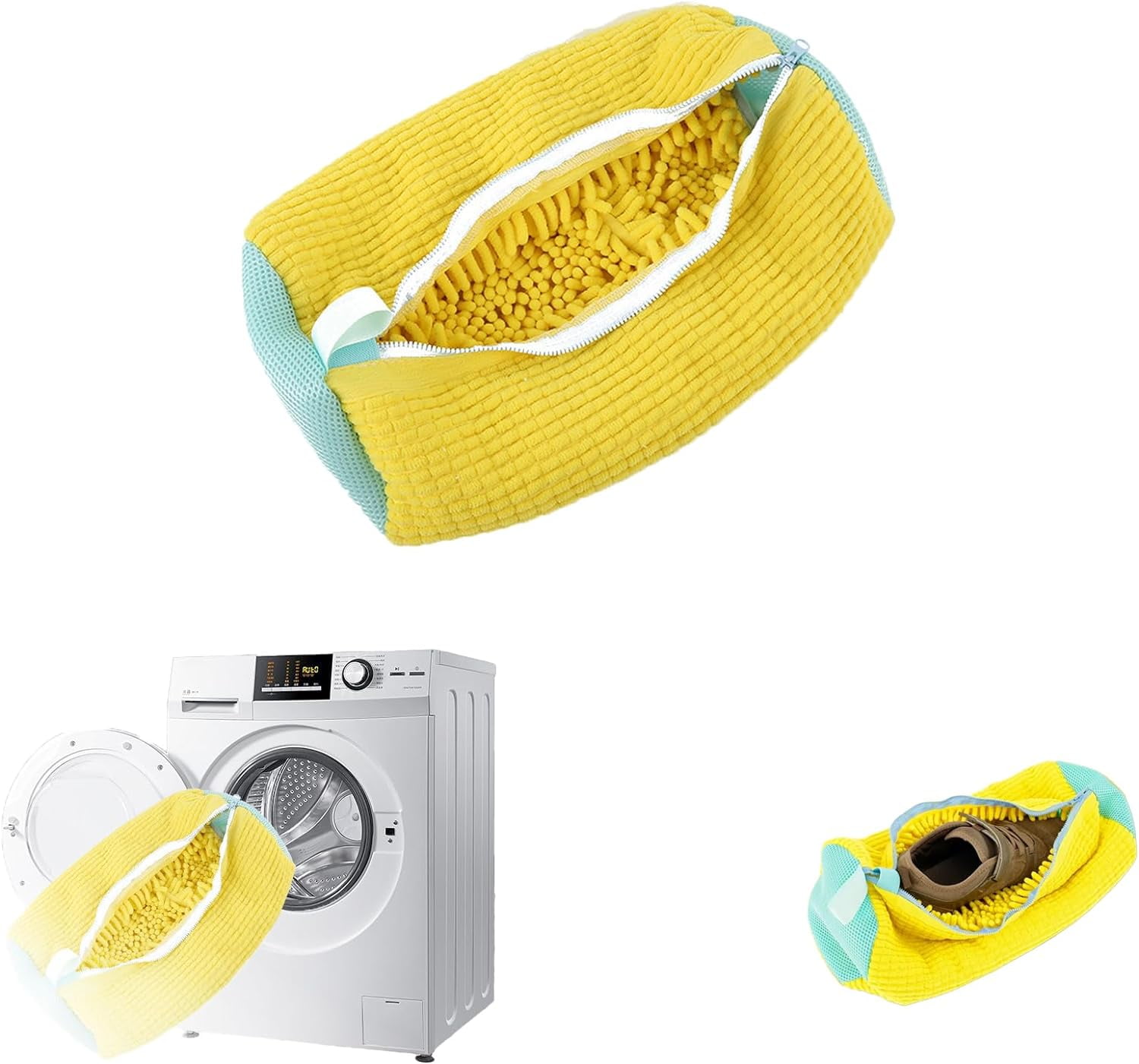 Shoe Washing Bag for Washing Machine, Laundry Shoe Bag For Washer And ...