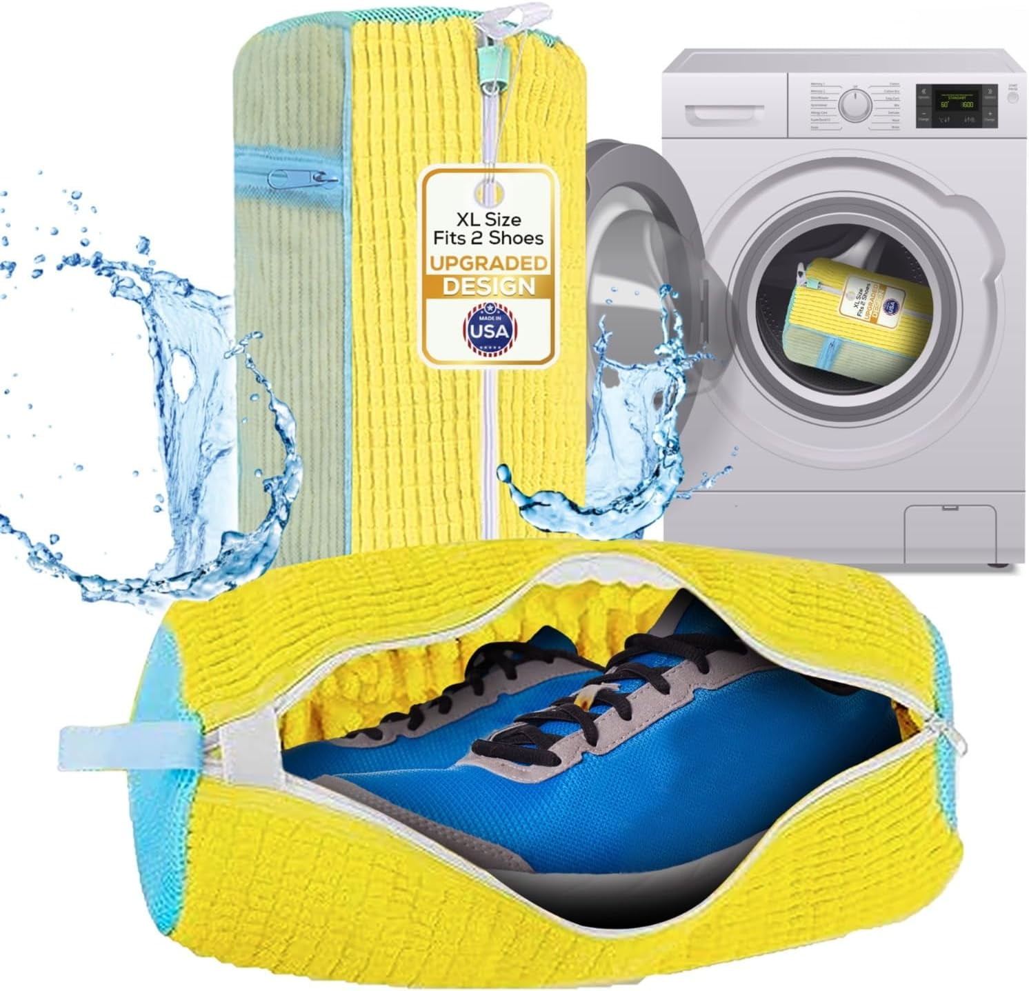 Shoe Washing Bag for Washing Machine Reusable Shoe Laundry Bag for ...