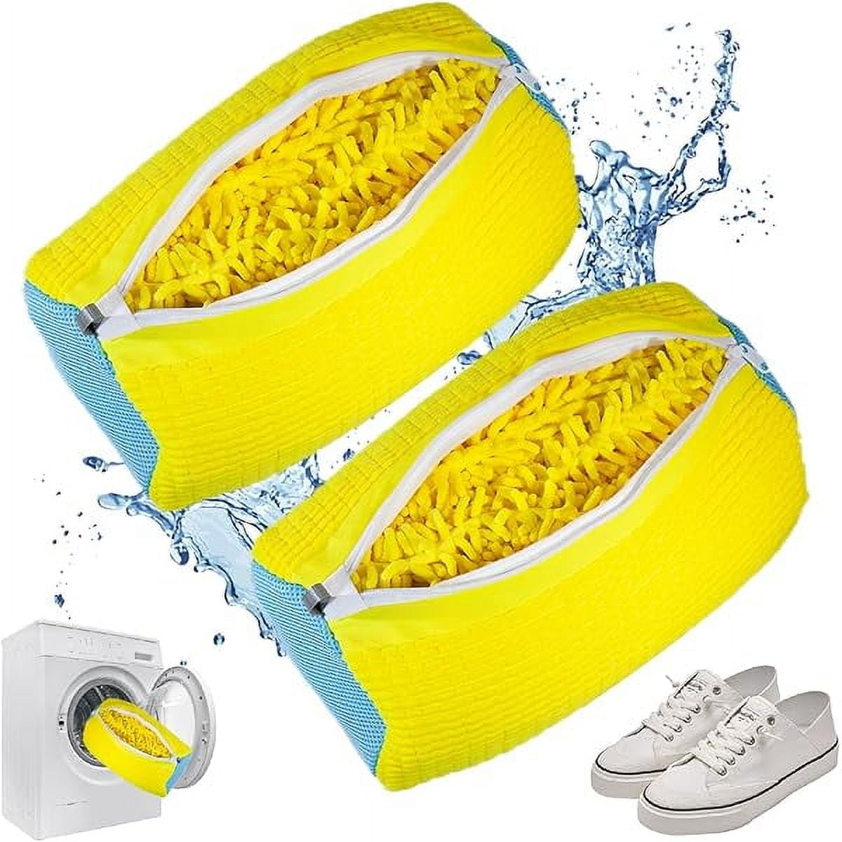 Shoe Washing Machine Bag, 2 Pcs Laundry Shoe Bags for Washer and Dryer ...