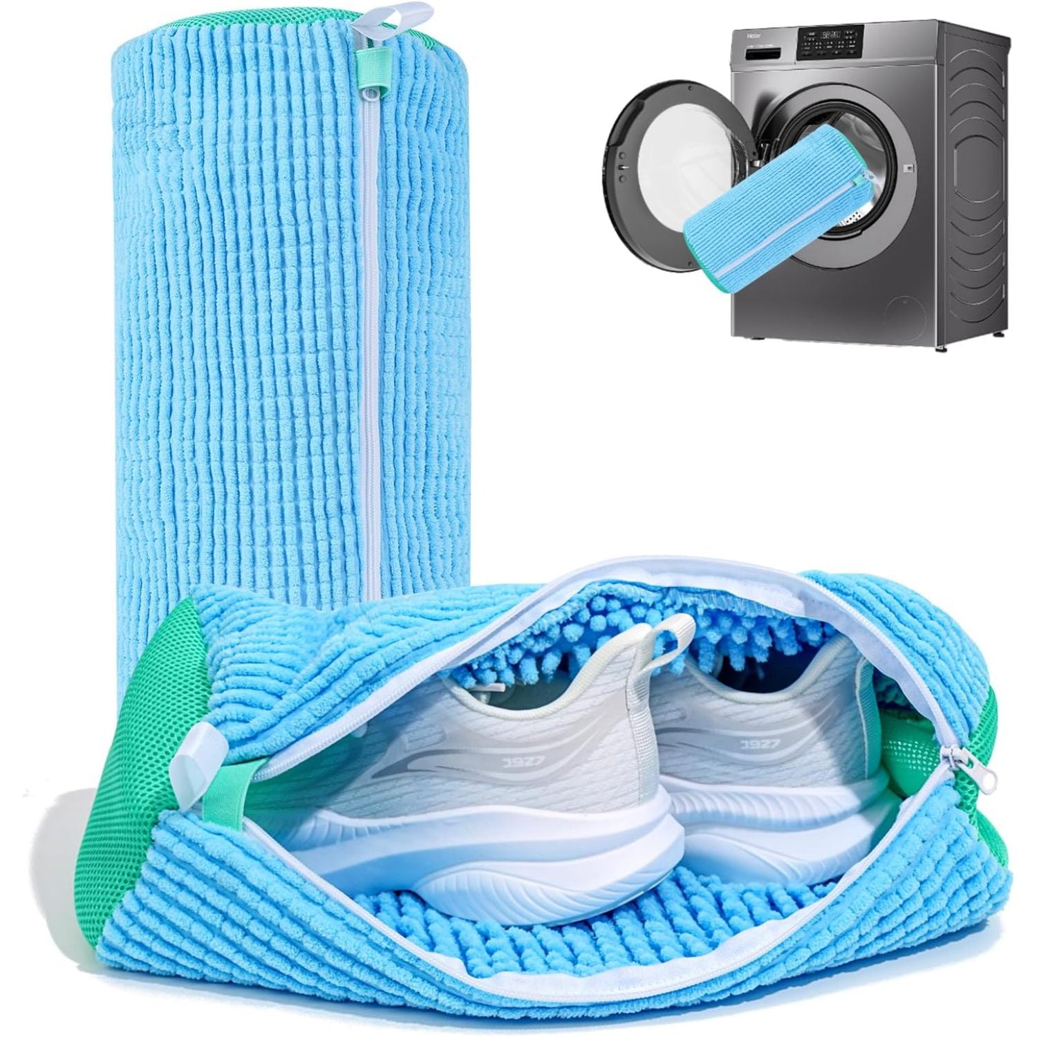 Shoe Washing Machine Bag: Laundry Shoe Bag for Washer and Dryer - 2pc ...