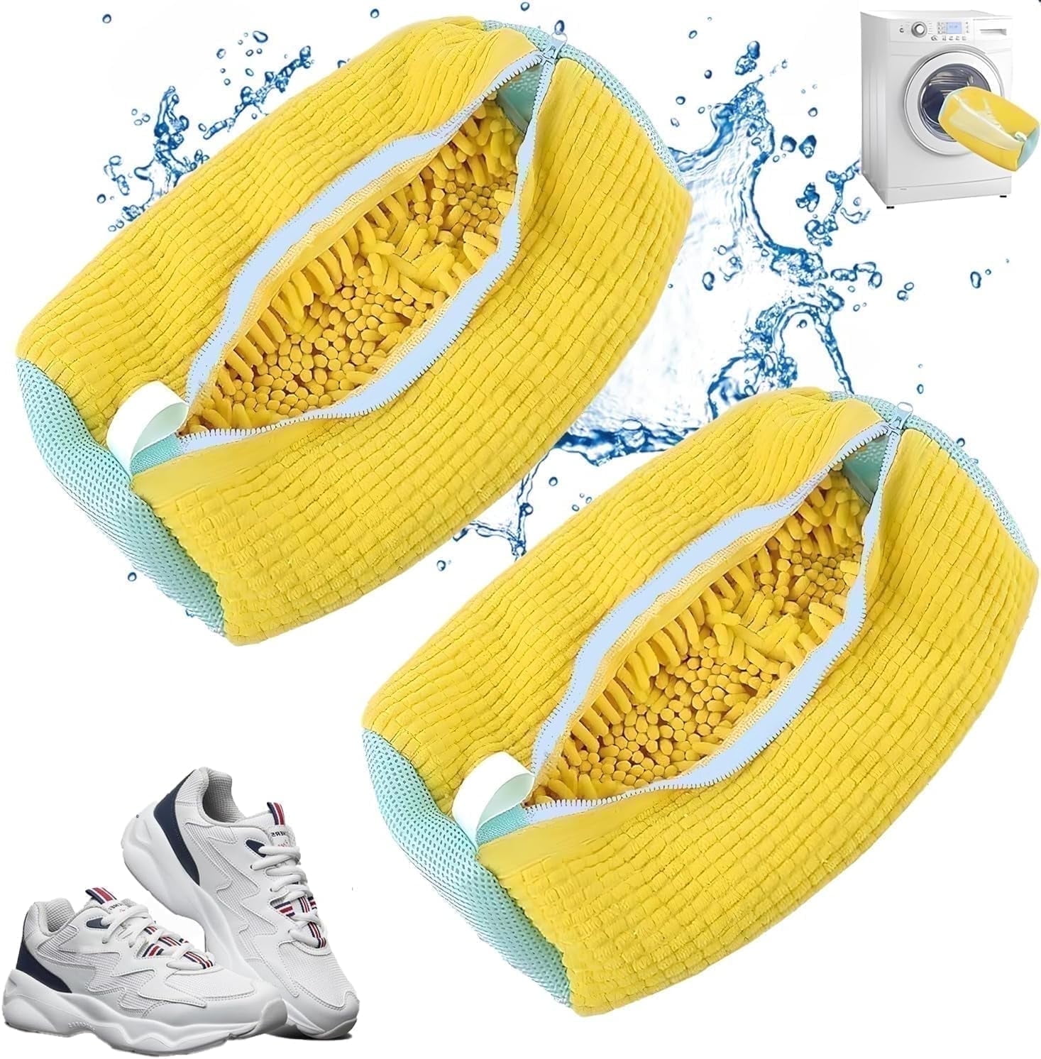 Mukola Shoe Washing Machine Bag, Sneaker Cleaning Laundry Shoe Bag for ...