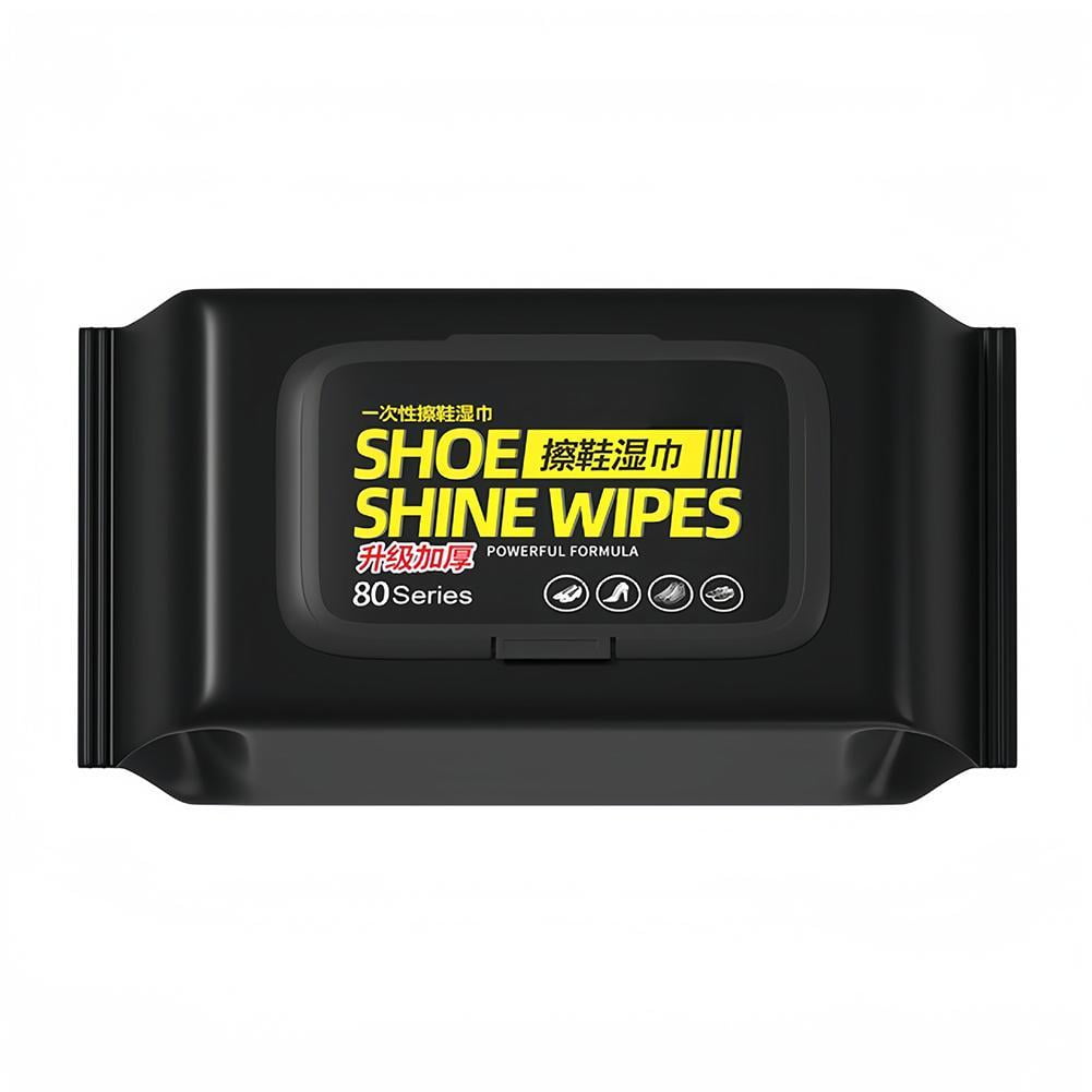 Shoe Wipes Quick Wipes Portable Sneaker Cleaner Wipes Disposable ...
