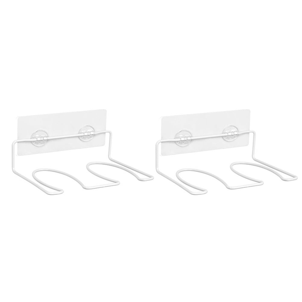 2pcs Wall Mounted Shoe Rack for Household Storage Organizer in White ...