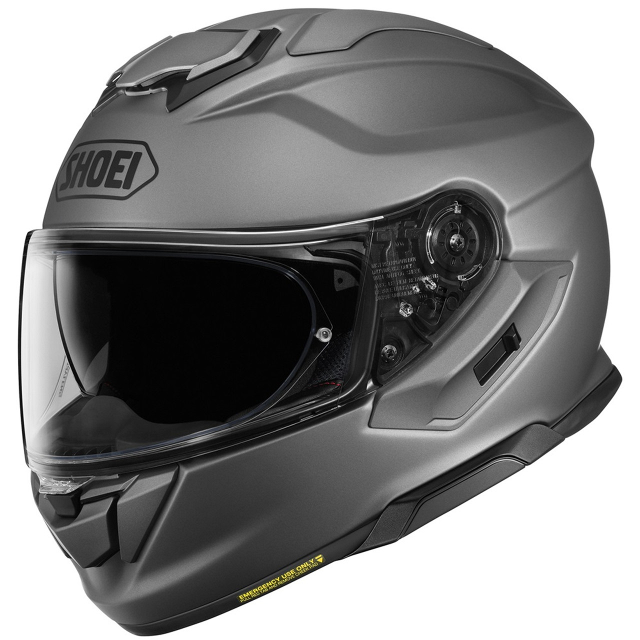 Shoei GT-Air 3 Solid Matte Deep Gray Full Face Motorcycle Helmet XX ...