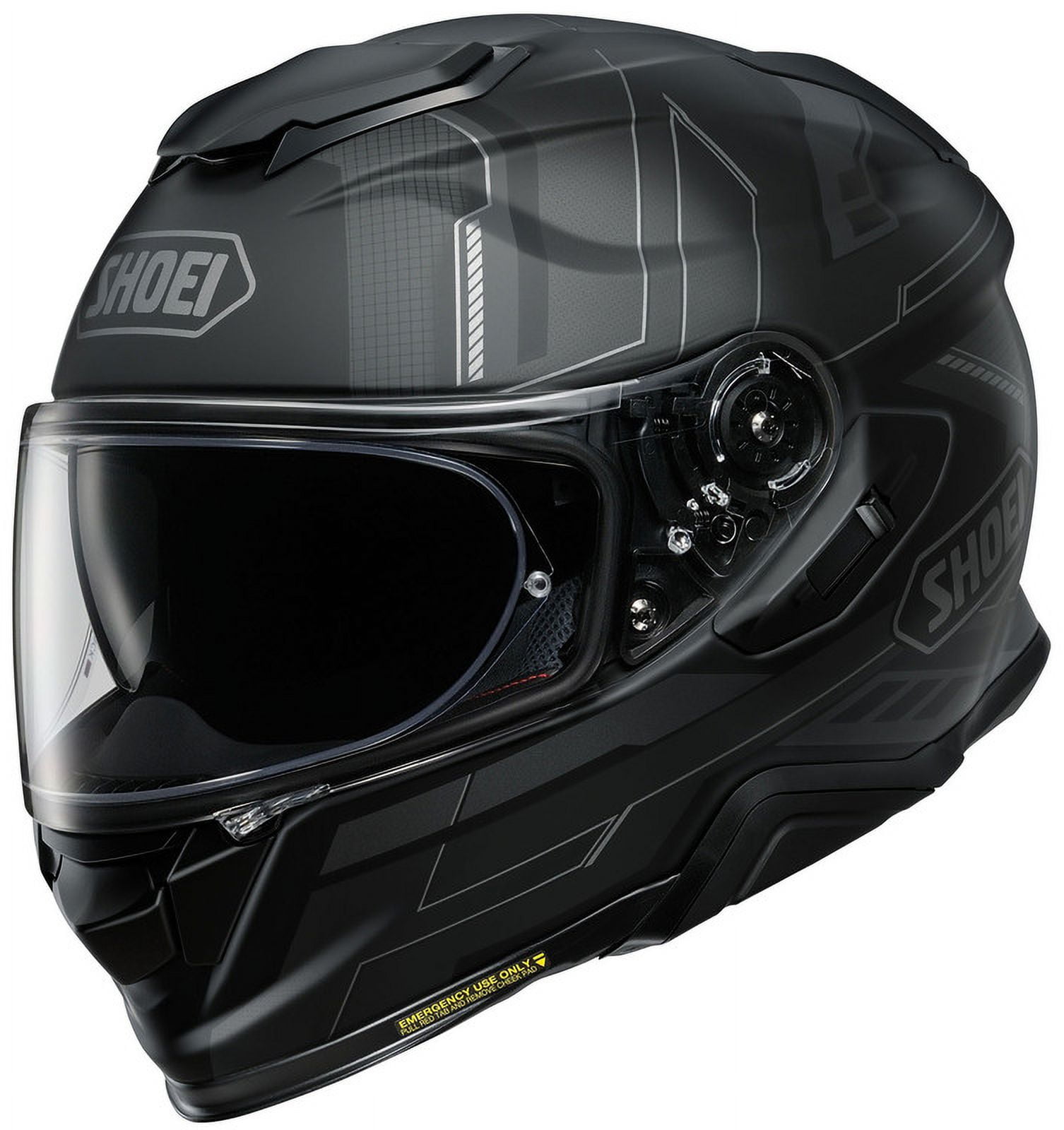 Shoei GT-Air II Aperture Helmet Silver (TC-10) (Large, Black Silver (TC ...