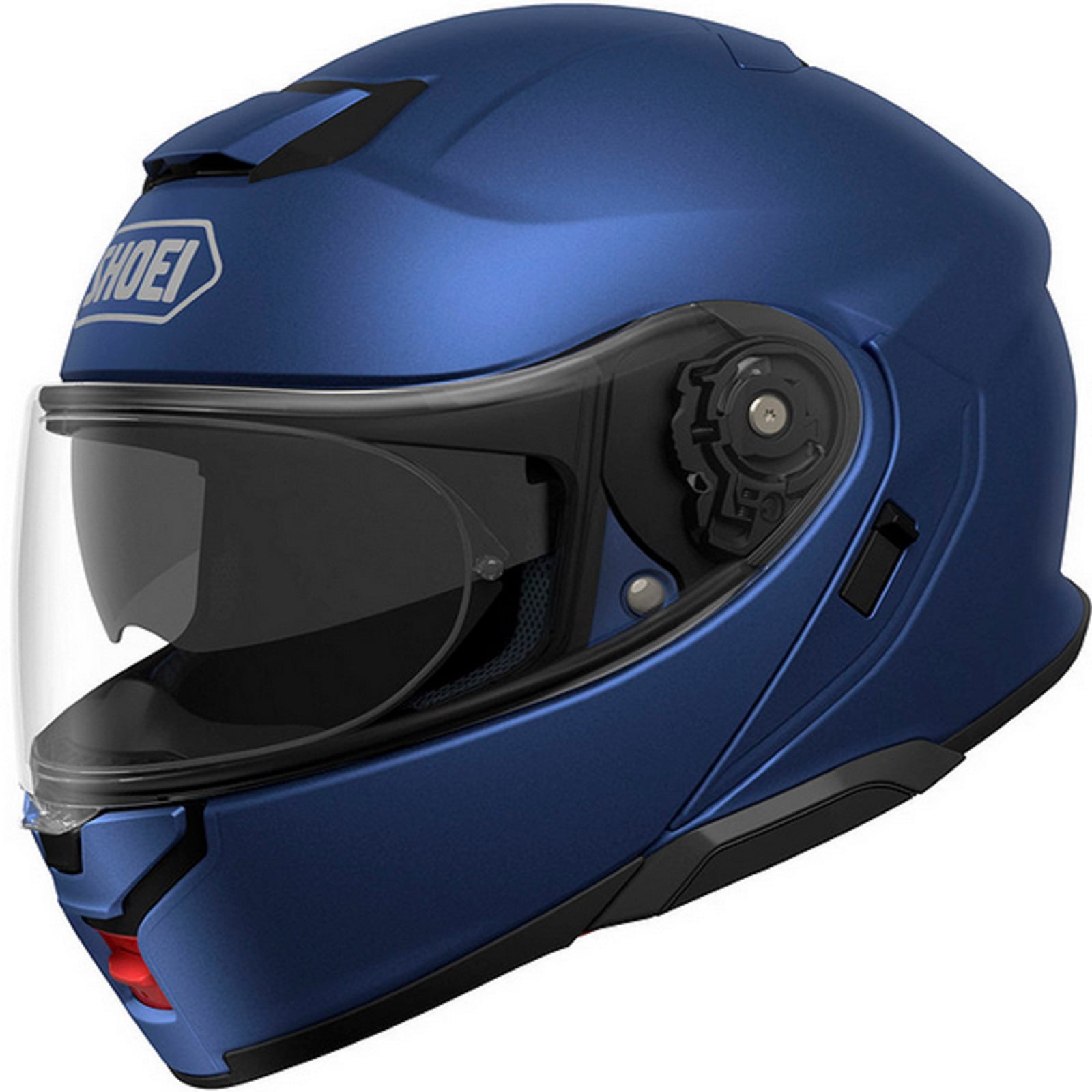 Shoei Neotec 3 Street Motorcycle Helmet - Matte Blue Met / Medium ...