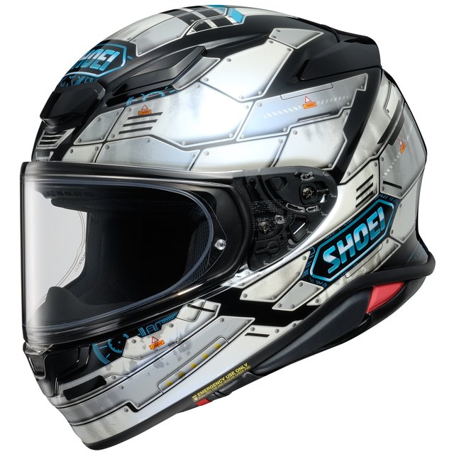 Shoei RF-1400 Fortress Helmet - TC-6 White/Gray - Walmart Business Supplies