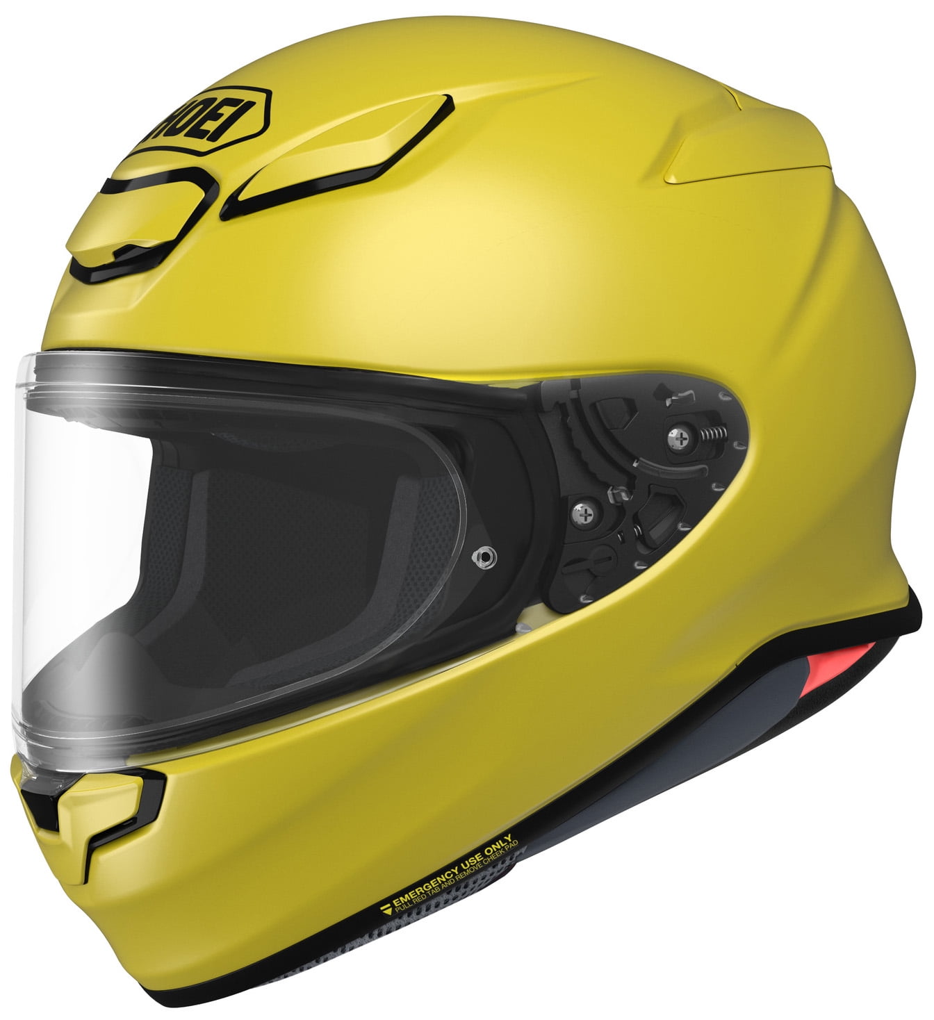 Shoei Rf-1400 Street Motorcycle Helmet - Brilliant Yellow / Medium ...