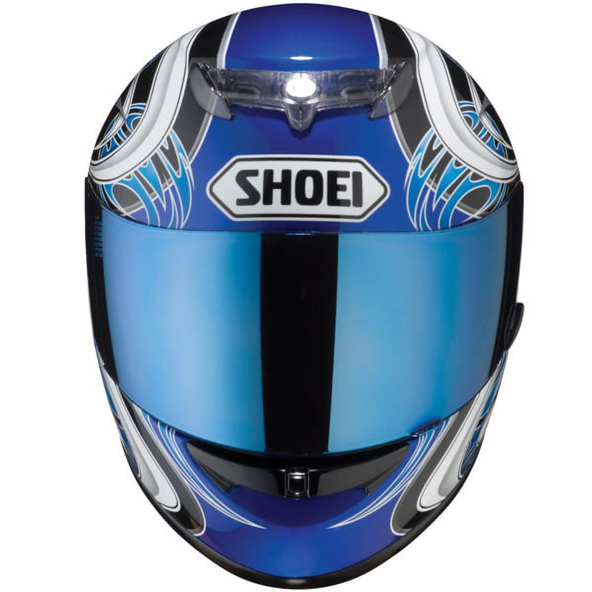 Shoei Shoei CX-1V Shield Blue Iridium SHOEI01-418 - Walmart.com