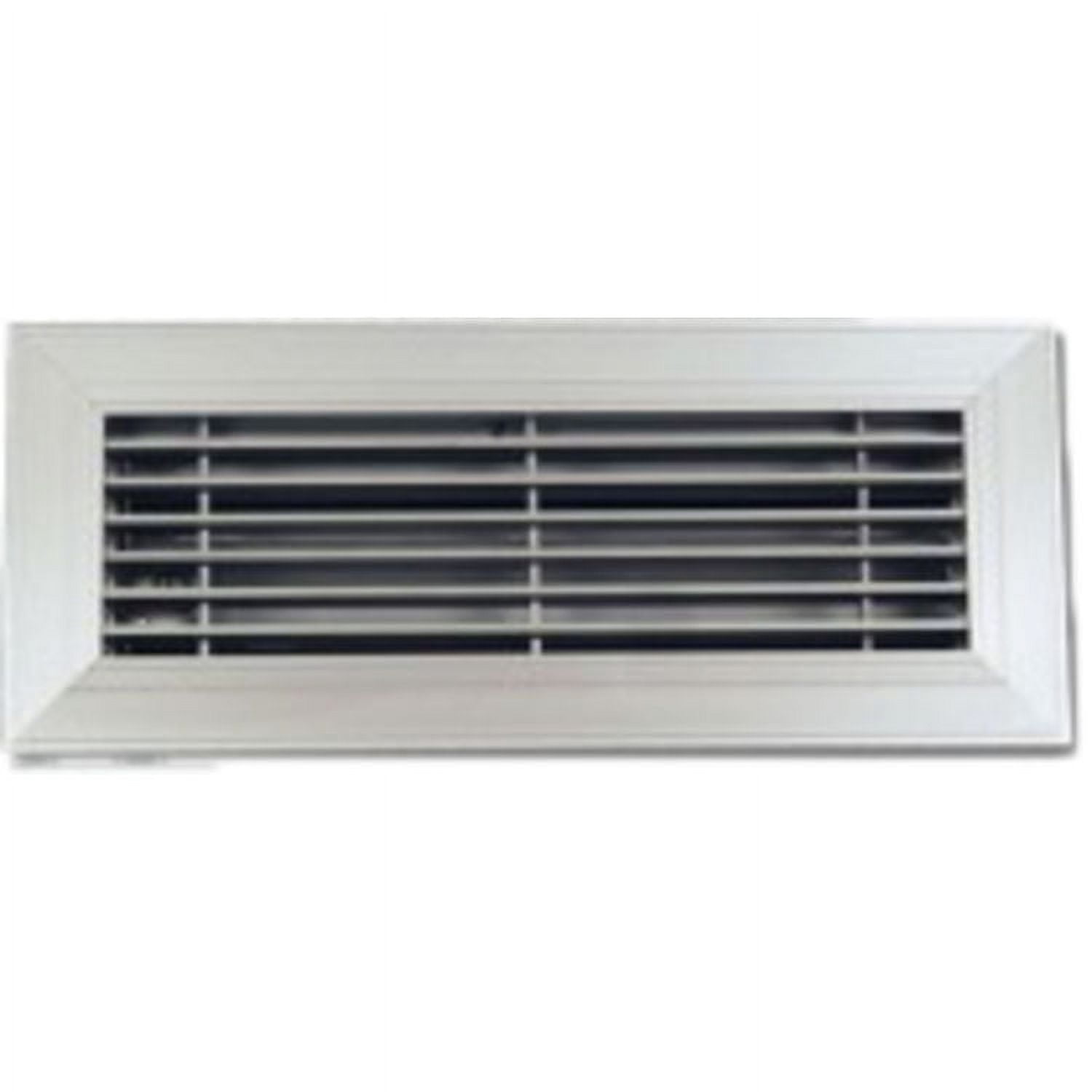 Shoemaker AFP 6" X 10" Floor Perimeter Diffuser Satin Aluminum ...