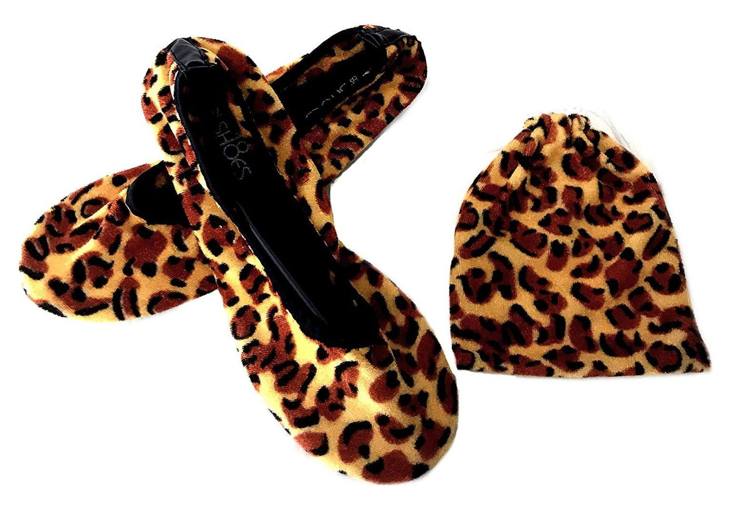 Shoes 18 Women's Foldable Portable Travel Ballet Flat Shoes w/Matching ...