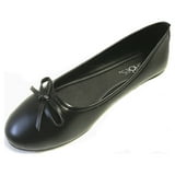 Shoes 18 Womens Ballerina Ballet Flat Shoes Solids 8500 Black 8.5 ...