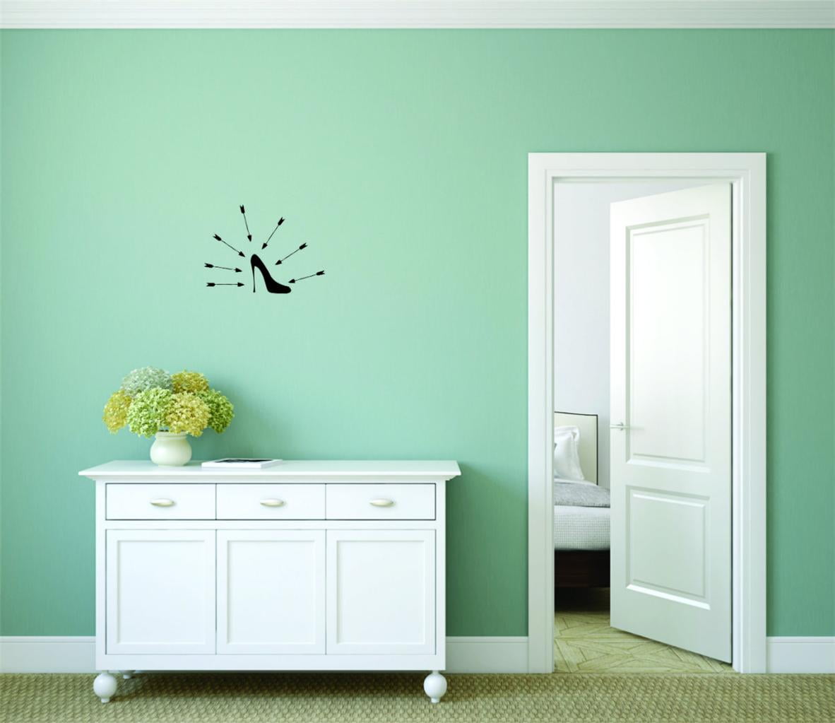 Shoes Bunch Of Arrows Vinyl Wall Decal for Home - Ever Fashion Lady ...