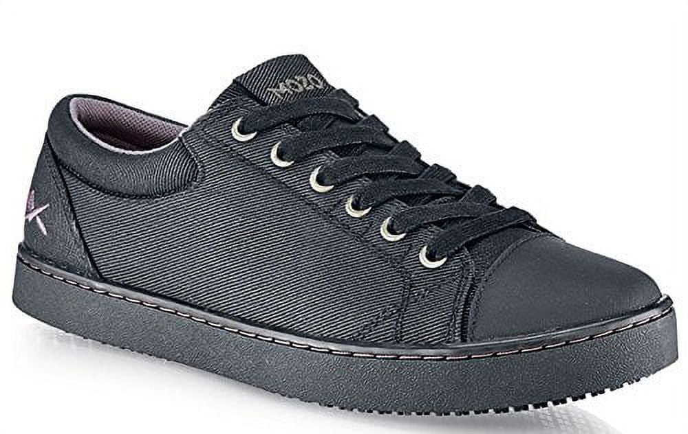 MOZO Men's Grind - Black Work Sneakers, Slip Resistant & 100% Vegan by ...