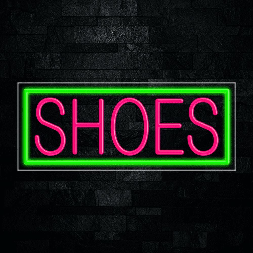 Shoes-LED Neon Sign 30"L x 12"H #30121 - Walmart.com