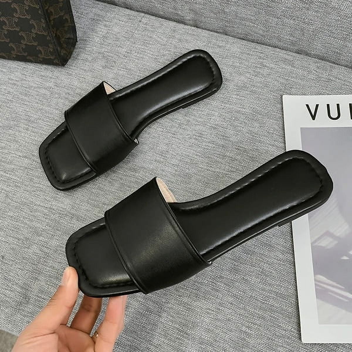 Shoes Low Slippers Soft Slipers Women Slides Fashion Shale Female Beach ...