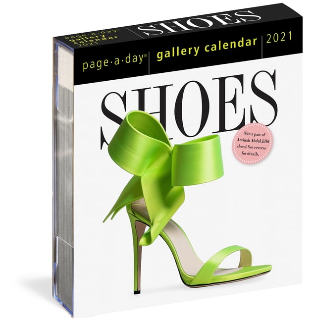 Shoes Page-A-Day Gallery Calendar 2021 (Calendar) - Walmart.com