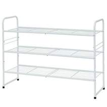 Closetmaid Closet Organizer Kit with Wire Shoe Shelf, 5' to 8', White ...