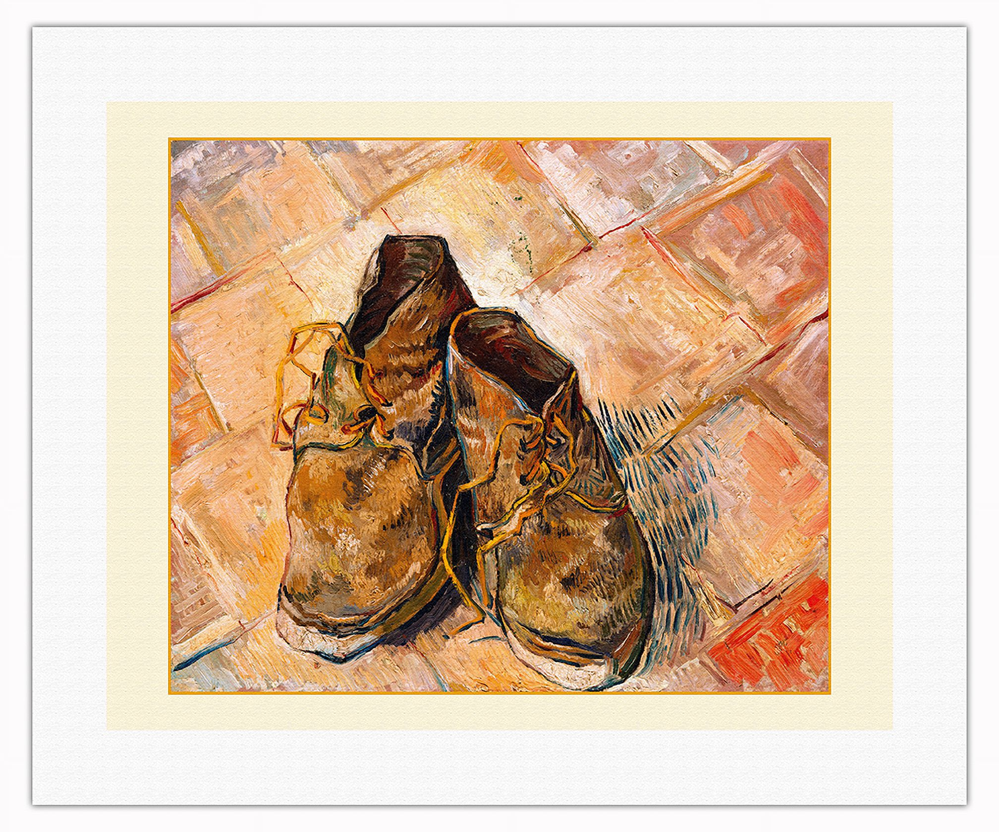 Shoes - Still Life - From an Original Color Painting by Vincent Van ...