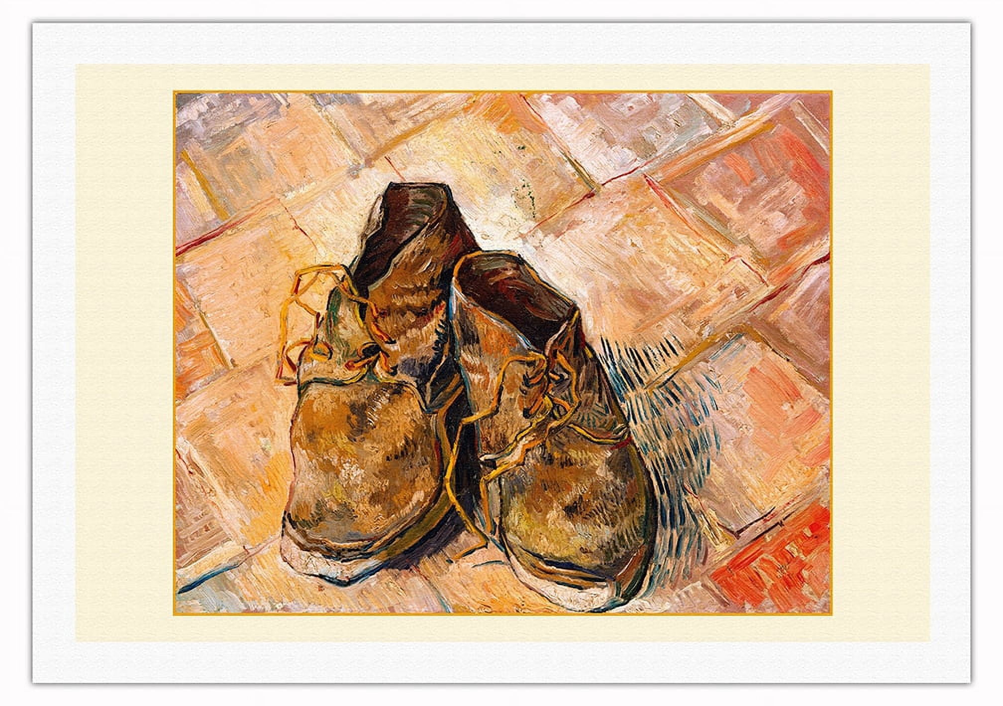 Shoes - Still Life - From an Original Color Painting by Vincent Van ...