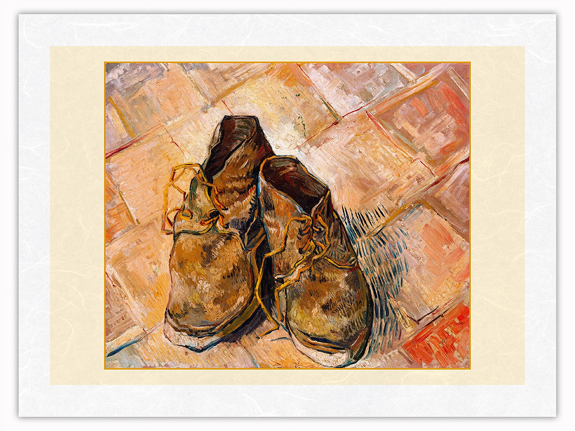 Shoes - Still Life - From an Original Color Painting by Vincent Van ...