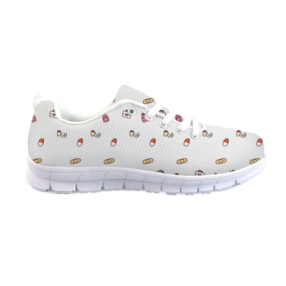 Shoes Woman Sneakers Cartoon Capsule ECG Design Platform Trainers Women ...